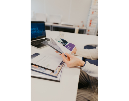 PLUS FLEX COVER A4 PORTRAIT 15 coli DARK GREEN