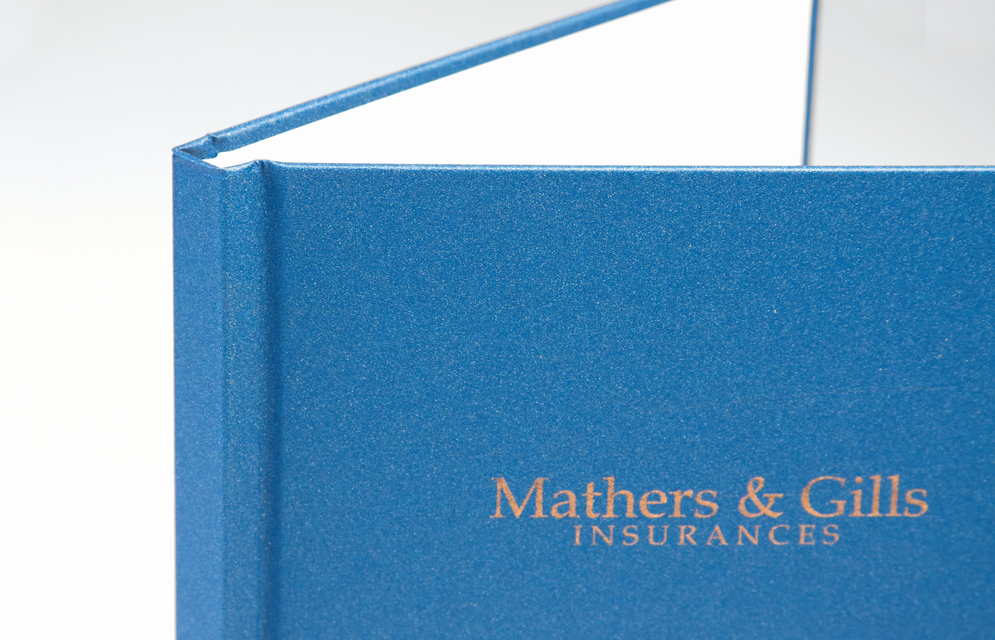 THERMAL HARD COVER A4 PORTRAIT 100 coli DARK GREEN